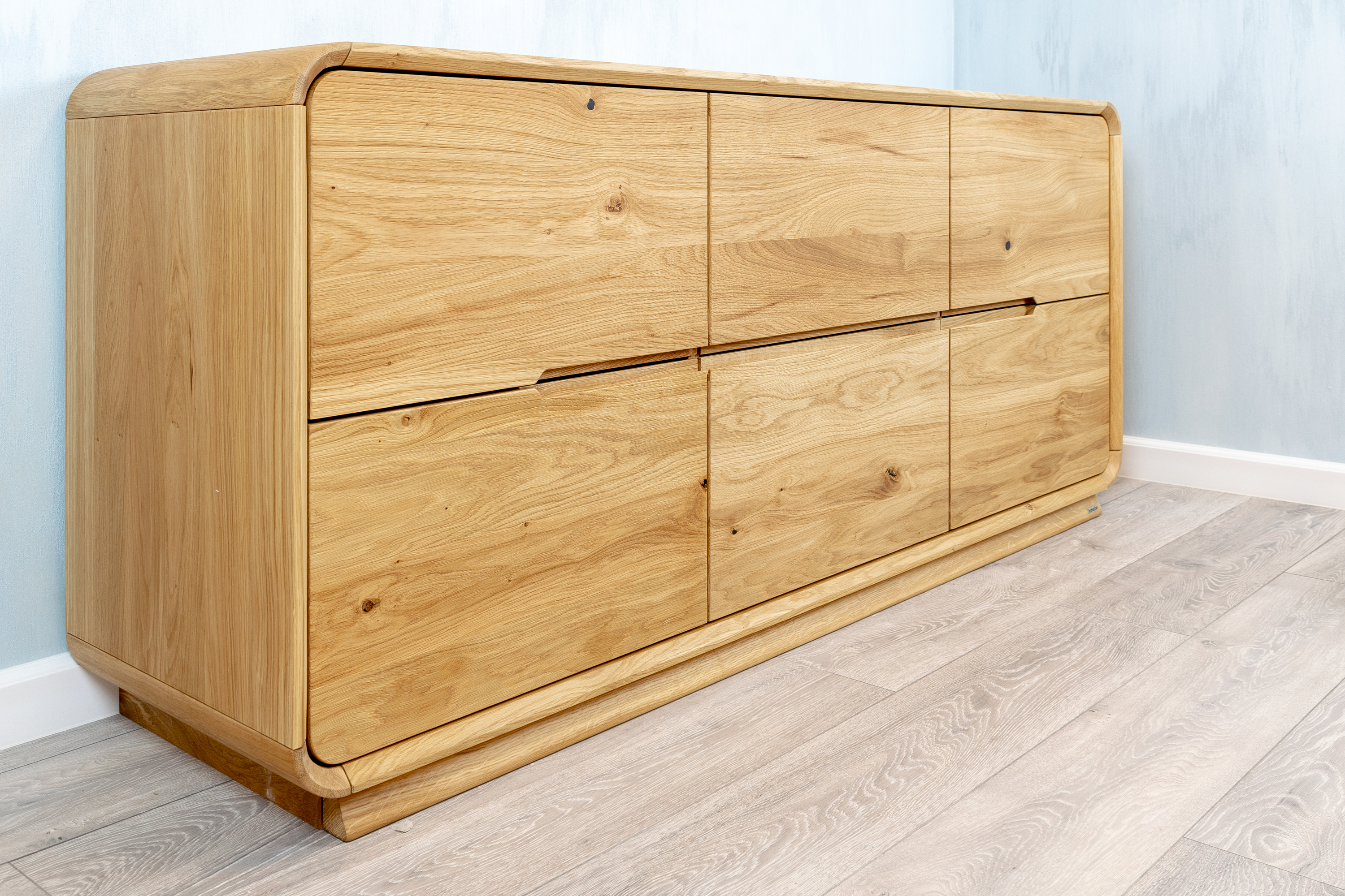 Comoda din stejar masiv - Lismaster - Mobilă lemn masiv de stejar